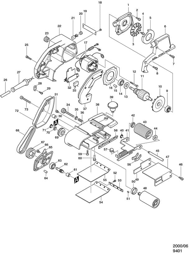 9401 - Makita Spares .com | Makita Spares and Parts